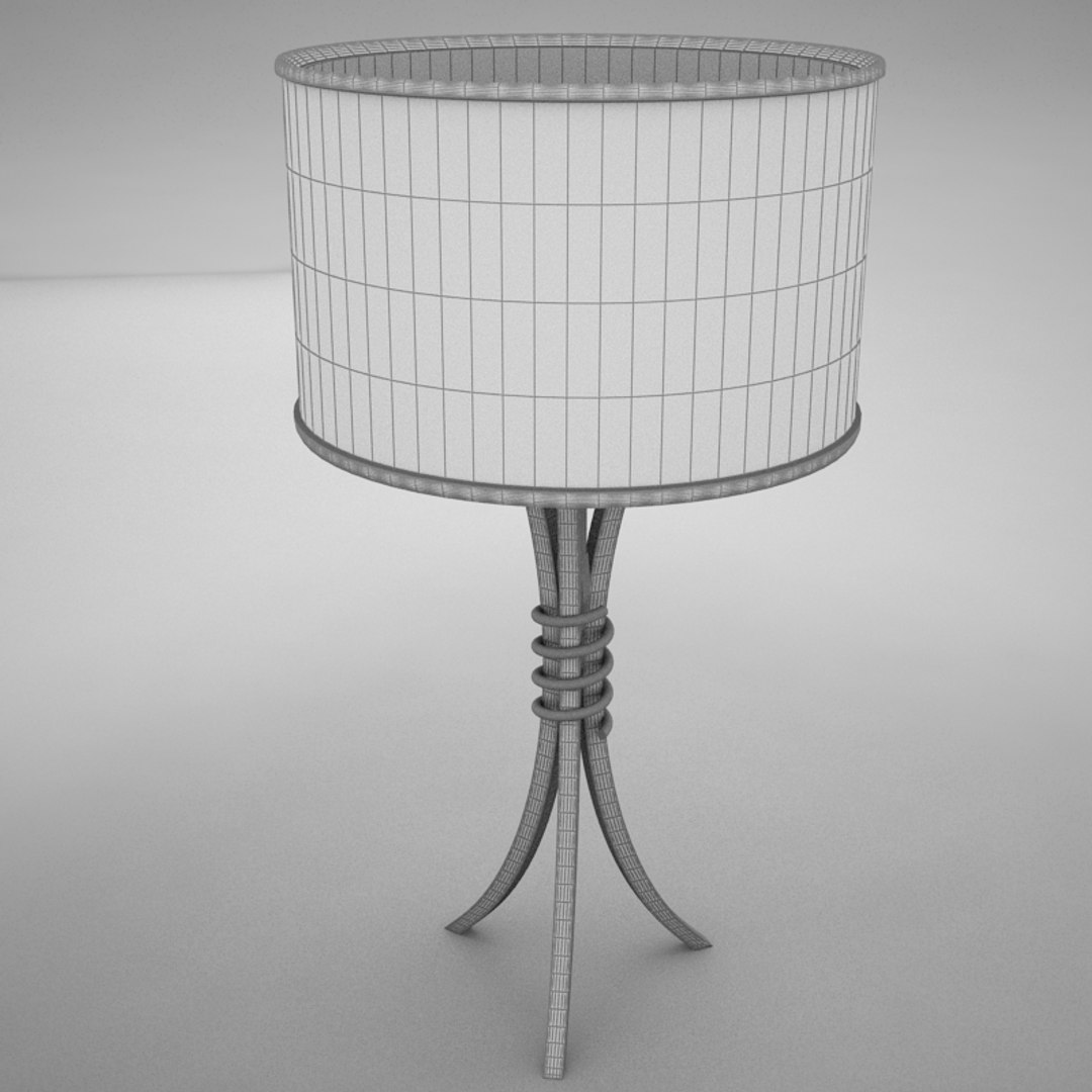 3ds max lamp scene