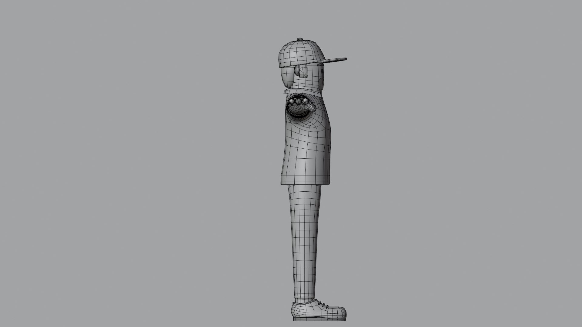 3D Minimal Worker 3D Cartoon Character - TurboSquid 1776071