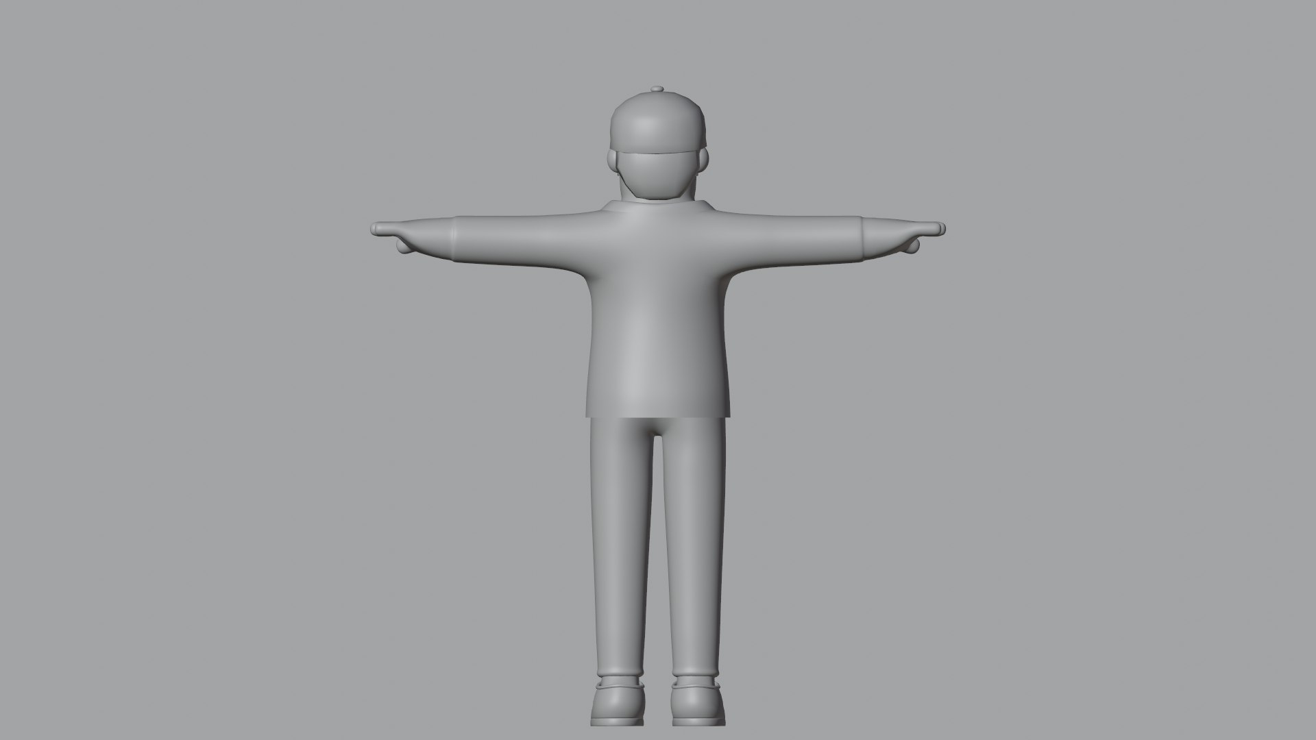 3D Minimal Worker 3D Cartoon Character - TurboSquid 1776071
