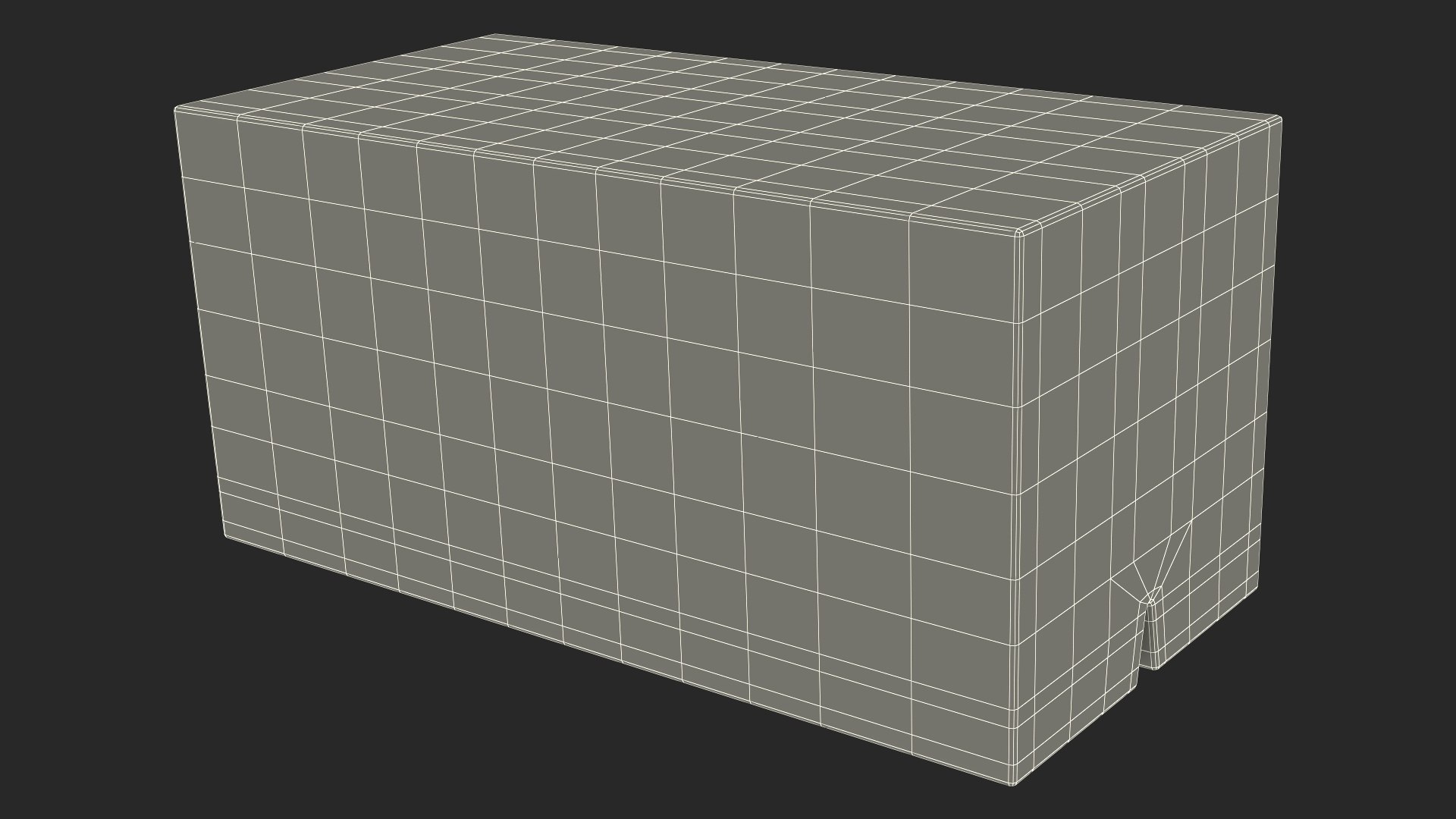 Expanded Clay Concrete Block 2 Channels 3D Model - TurboSquid 2348813
