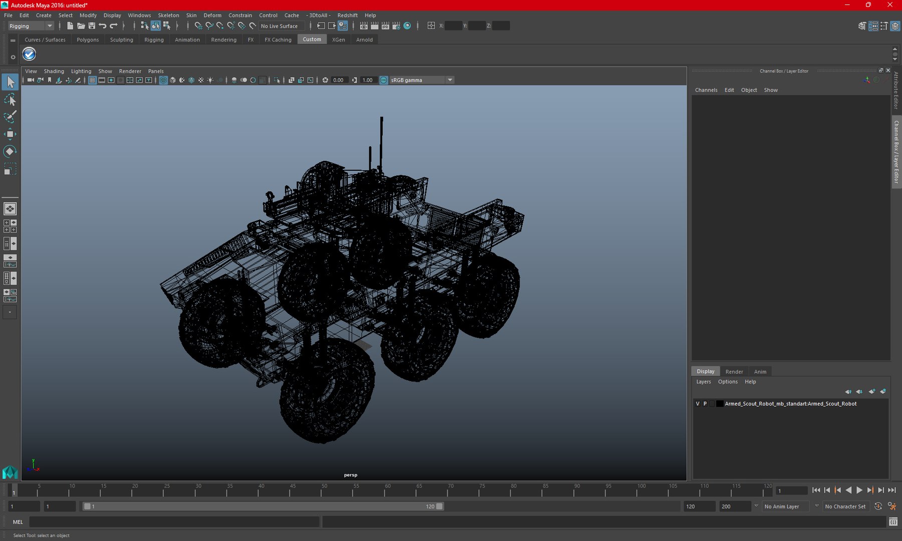 Military Robot Scout 3D model - TurboSquid 2093414
