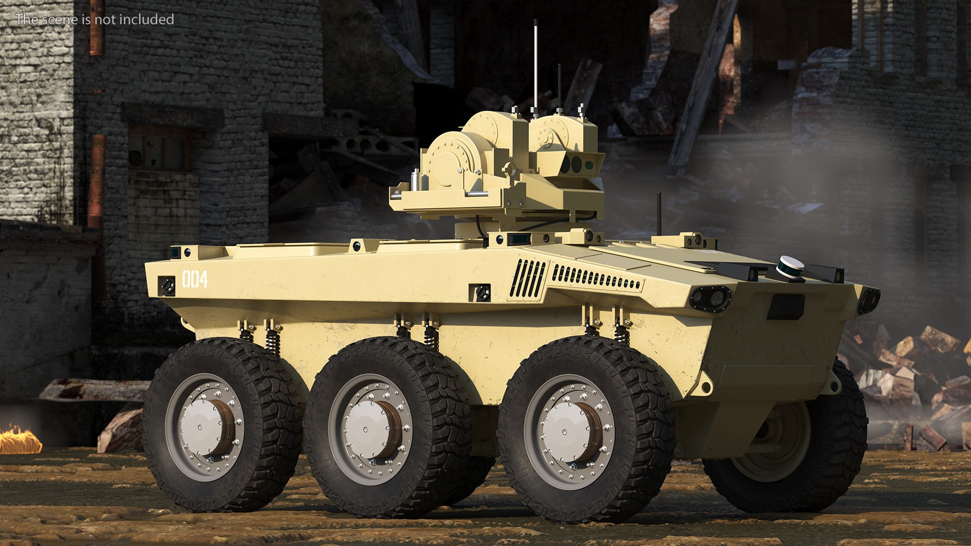 Military Robot Scout 3D Model - TurboSquid 2093414