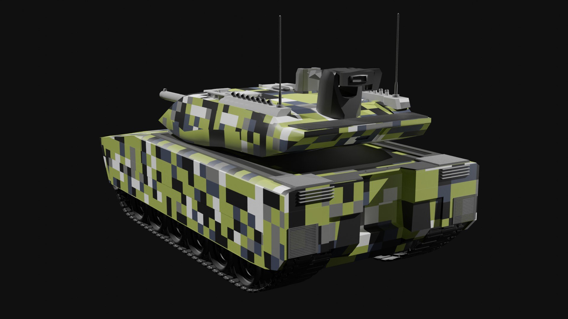 3D Army Tank LYNX120 Model - TurboSquid 1917584