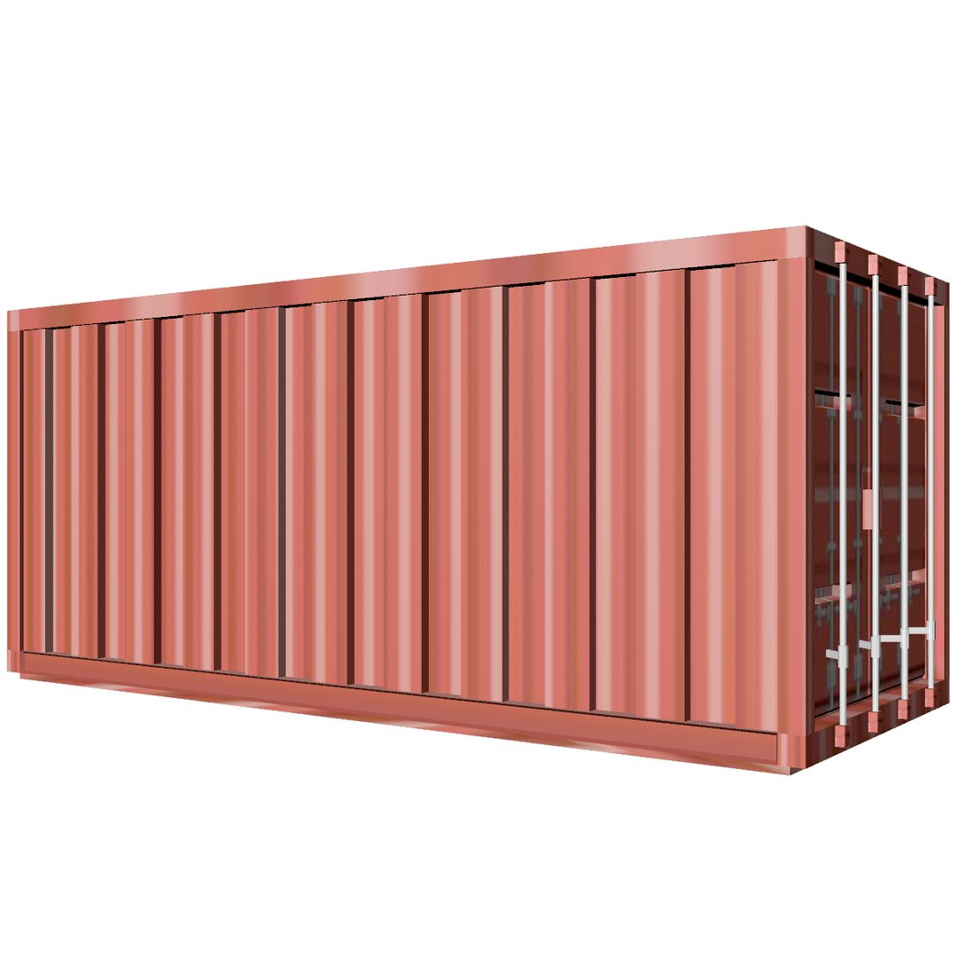 3D Container - TurboSquid 1609466