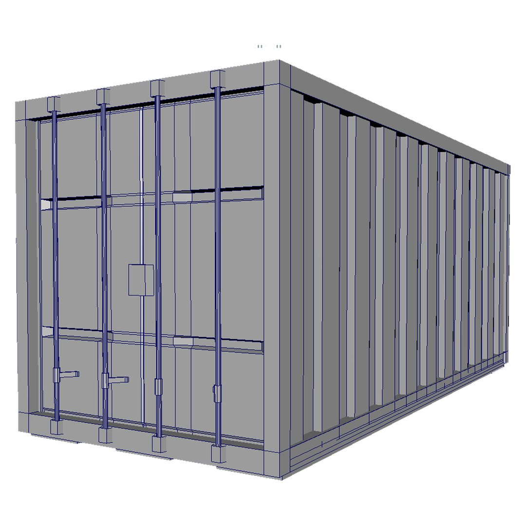 3D Container - TurboSquid 1609466