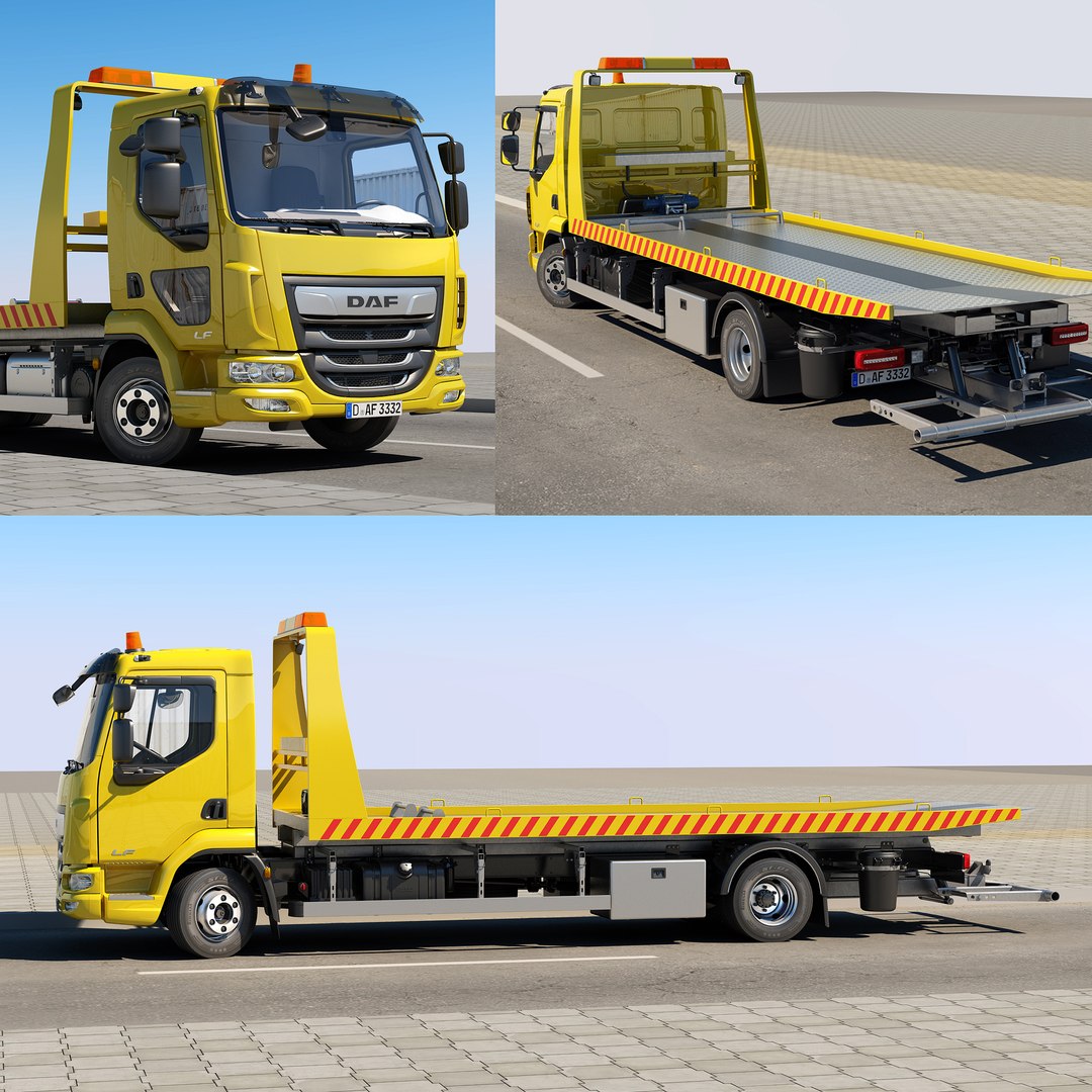 3D Model Daf Lf - TurboSquid 1246944