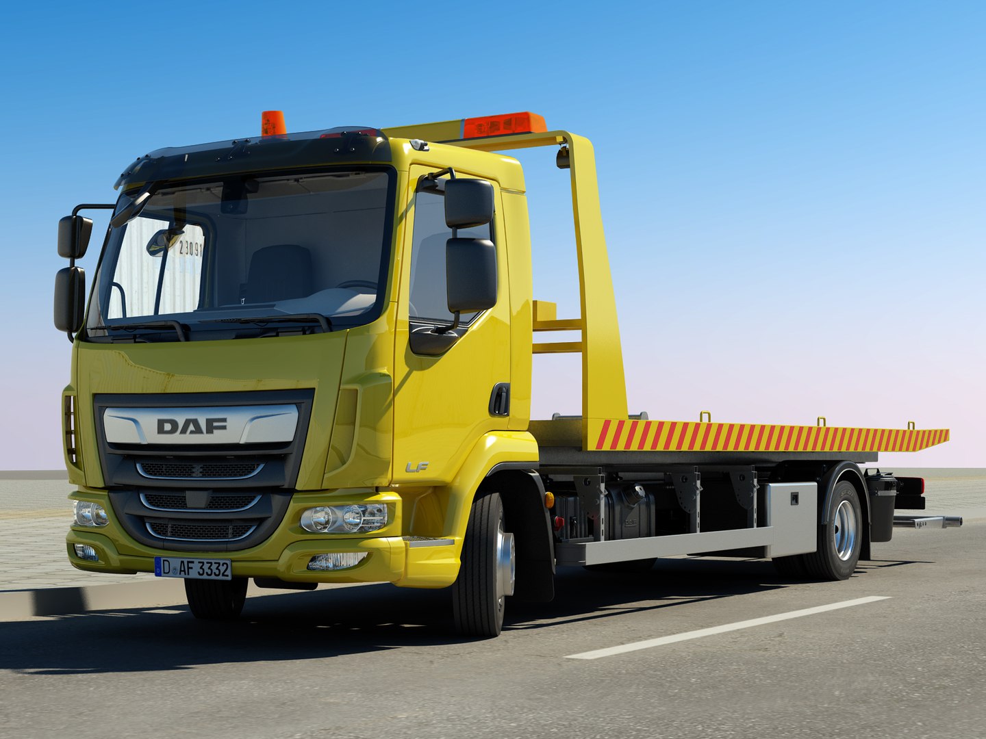 3D Model Daf Lf - TurboSquid 1246944