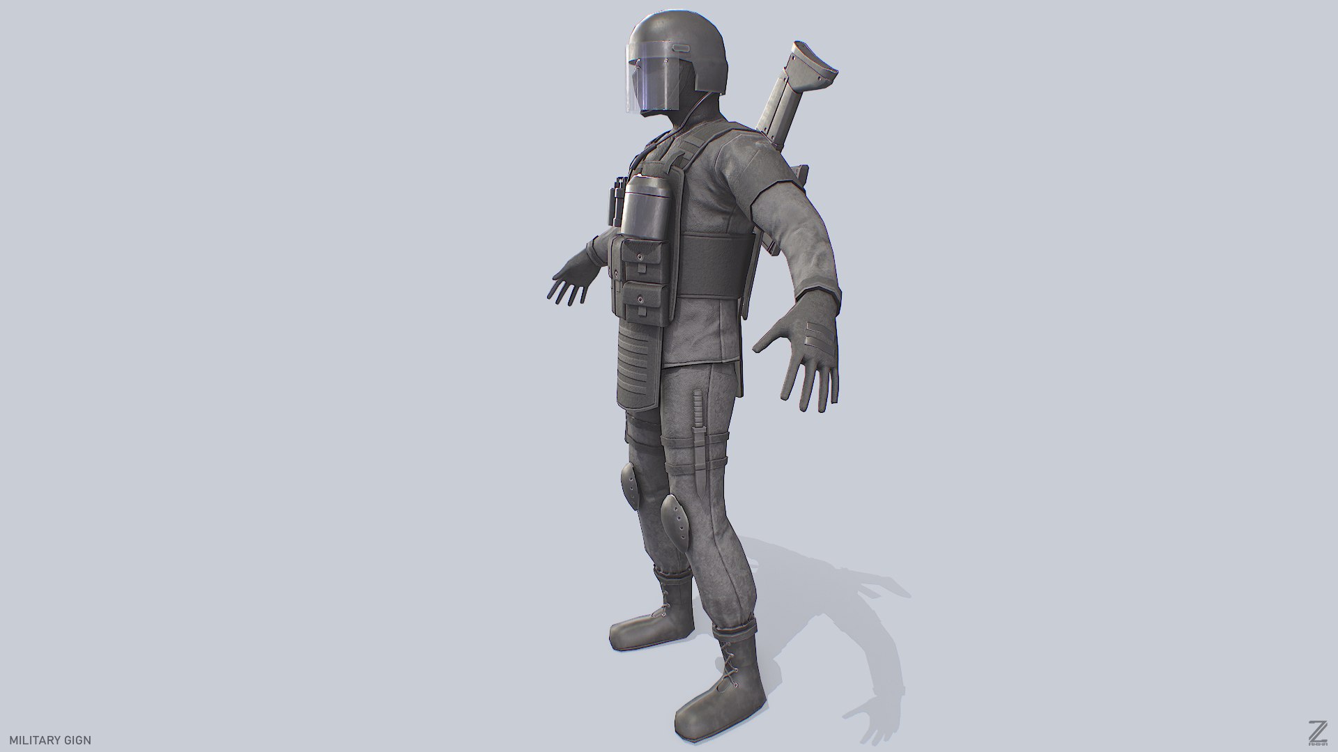 Military Character Collection 3D Model - TurboSquid 2408218