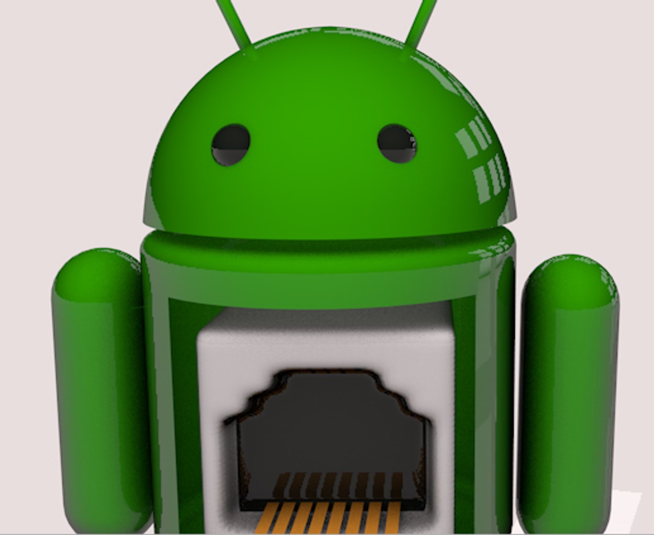 3d Android Droid Robot