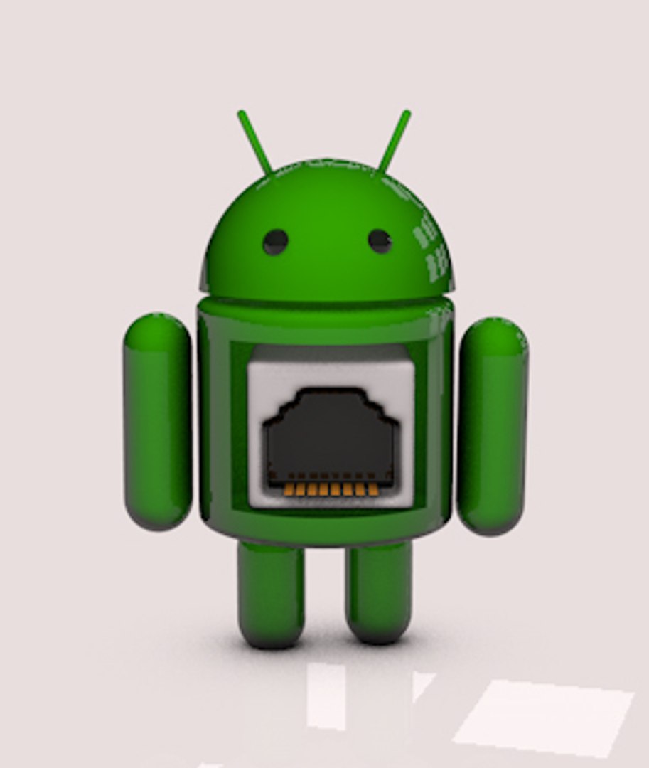 3d Android Droid Robot