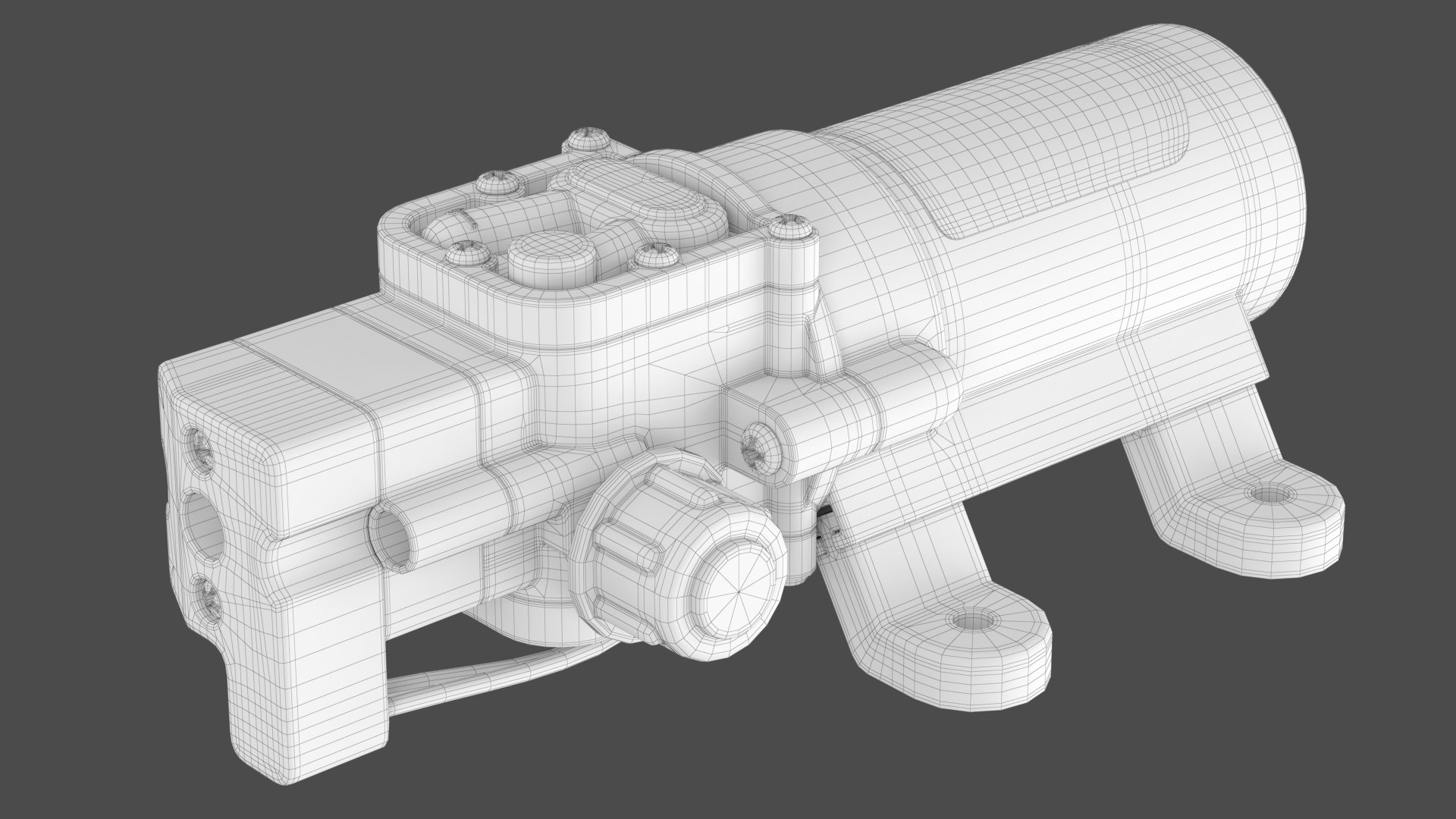 Mini Water Pump 3D Model - TurboSquid 1606794