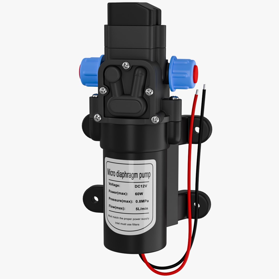 Mini water pump 3D model - TurboSquid 1606794