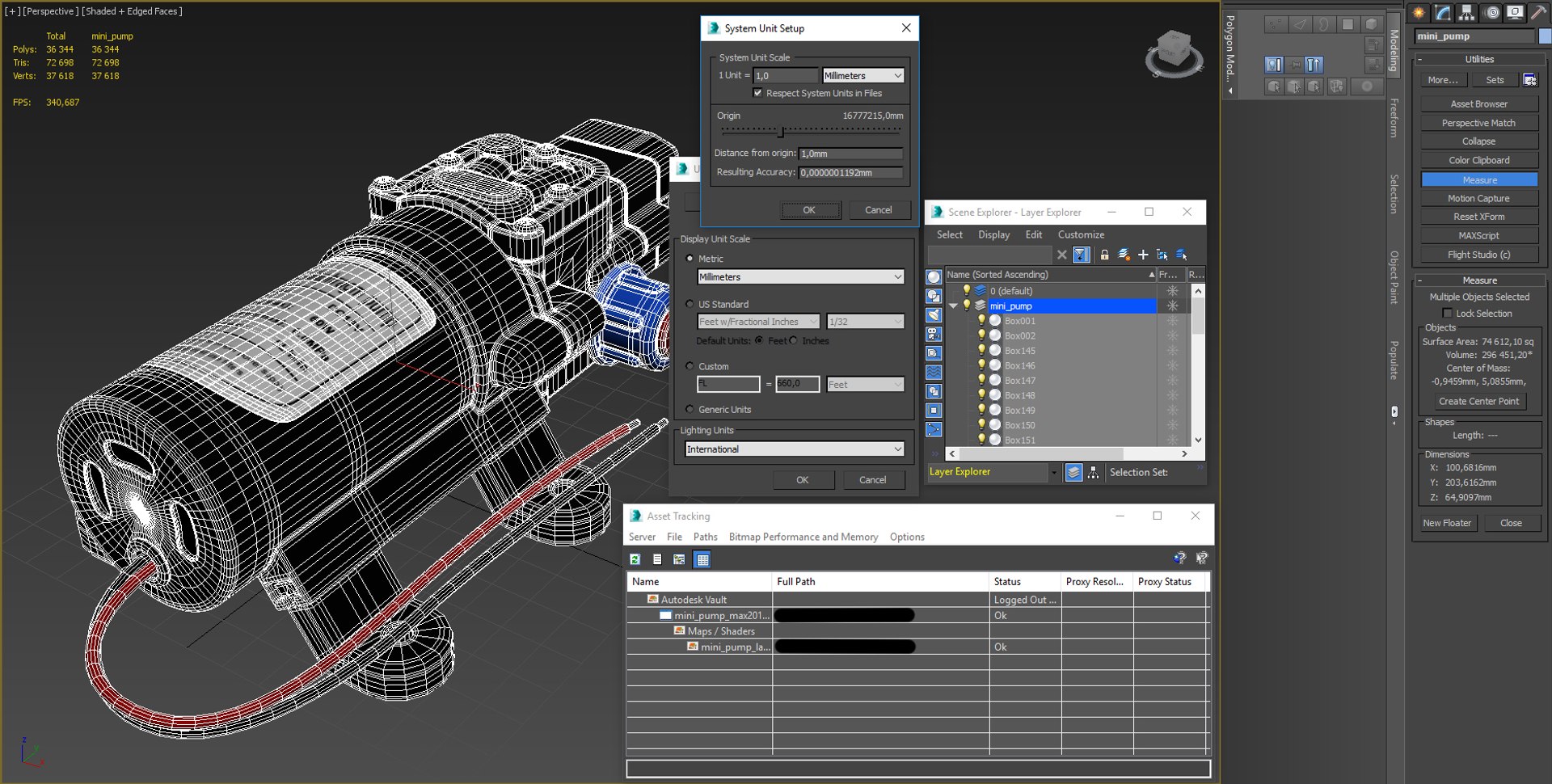 Mini Water Pump 3D Model - TurboSquid 1606794