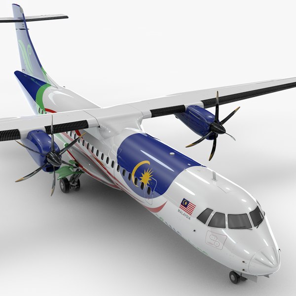 3D ATR 72 MASwings L1688 - TurboSquid 1901730