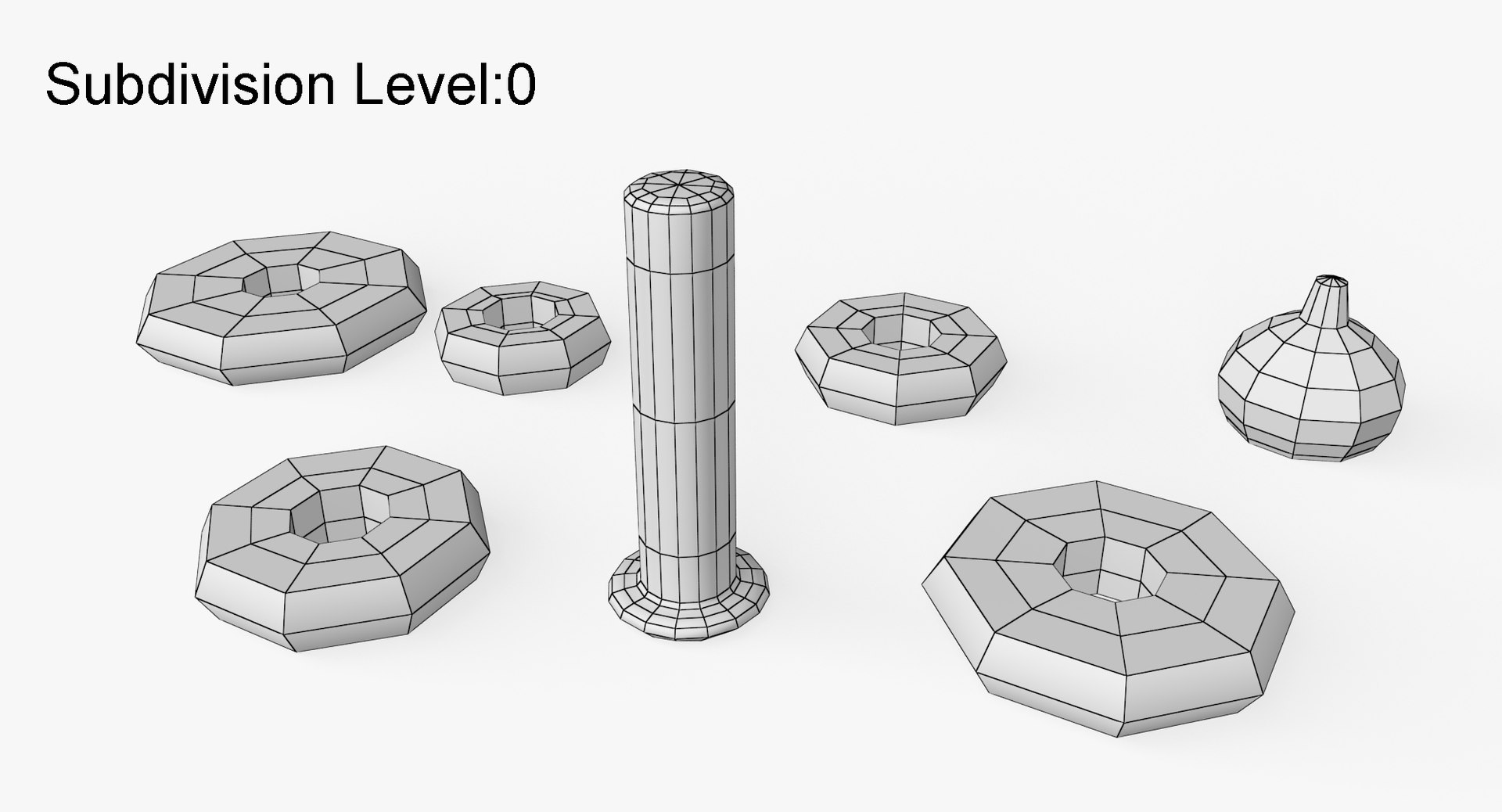 3D Toy Tower Model - TurboSquid 1403320