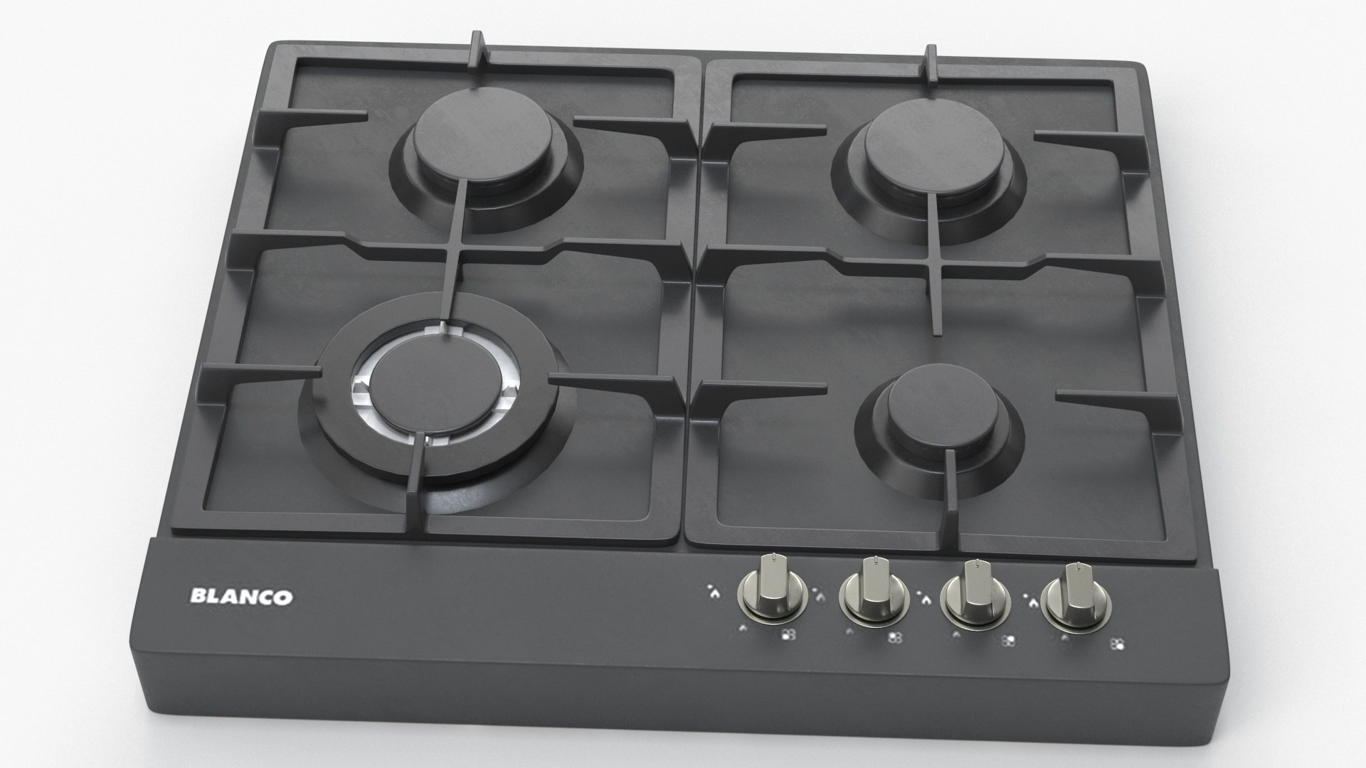 BLANCO 60cm 4 Burner Gas Cooktop BCGG64COM Model - TurboSquid 1934959