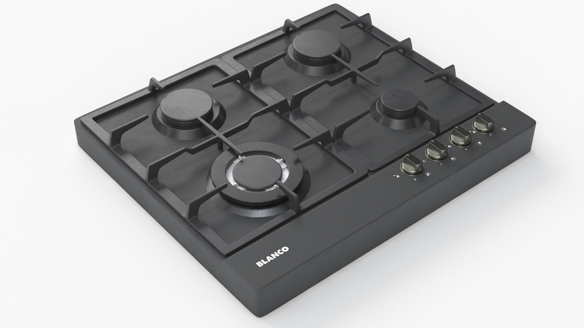 BLANCO 60cm 4 Burner Gas Cooktop BCGG64COM Model - TurboSquid 1934959