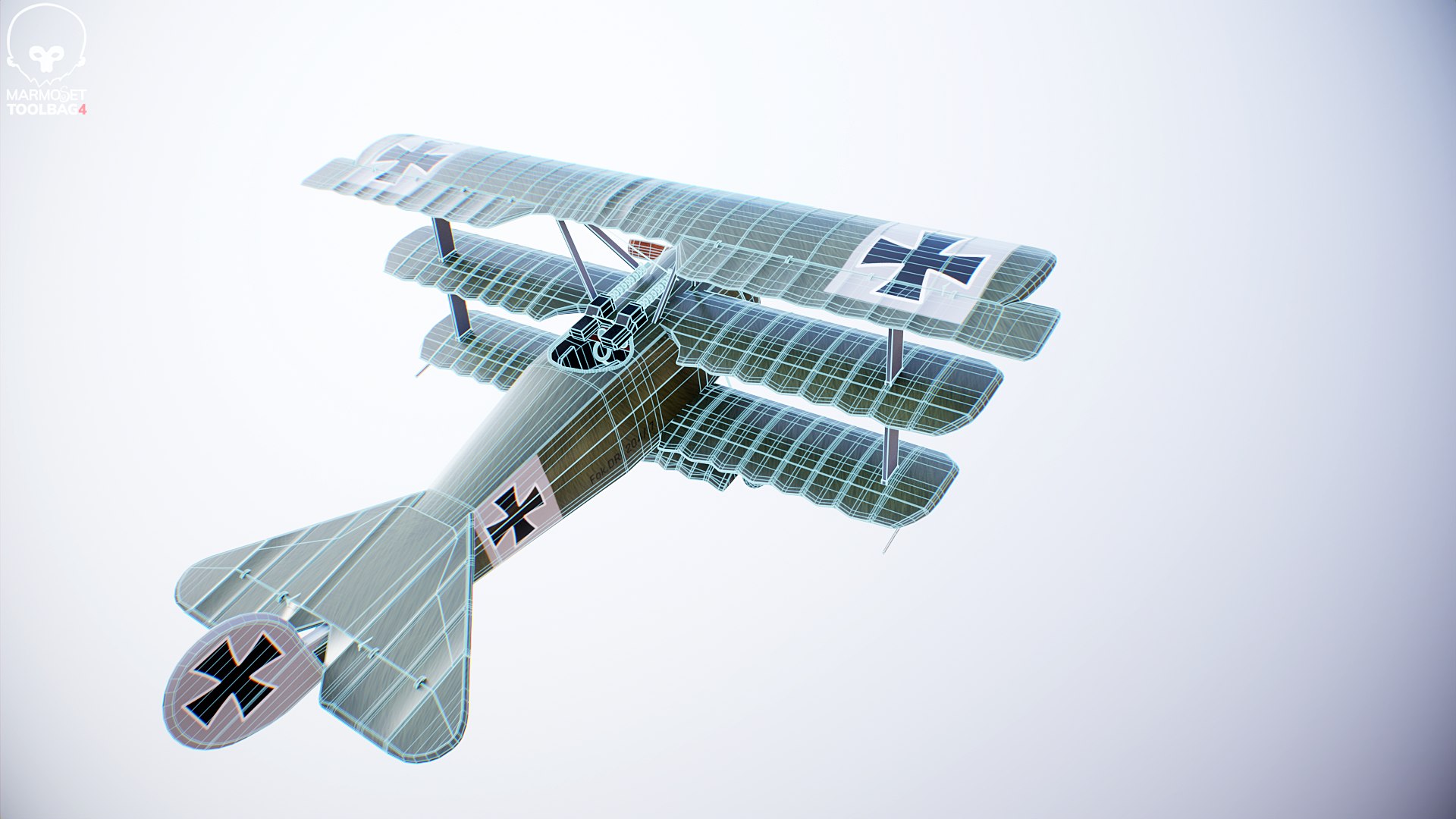 Fokker DR1 3D Model - TurboSquid 2345865