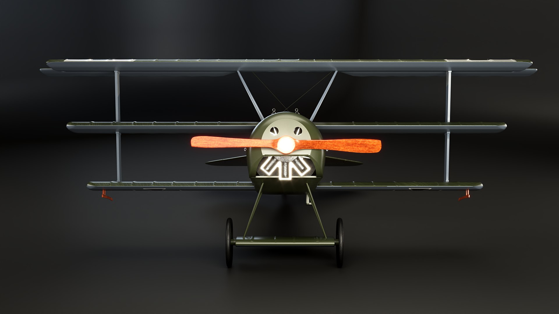 Fokker DR1 3D Model - TurboSquid 2345865