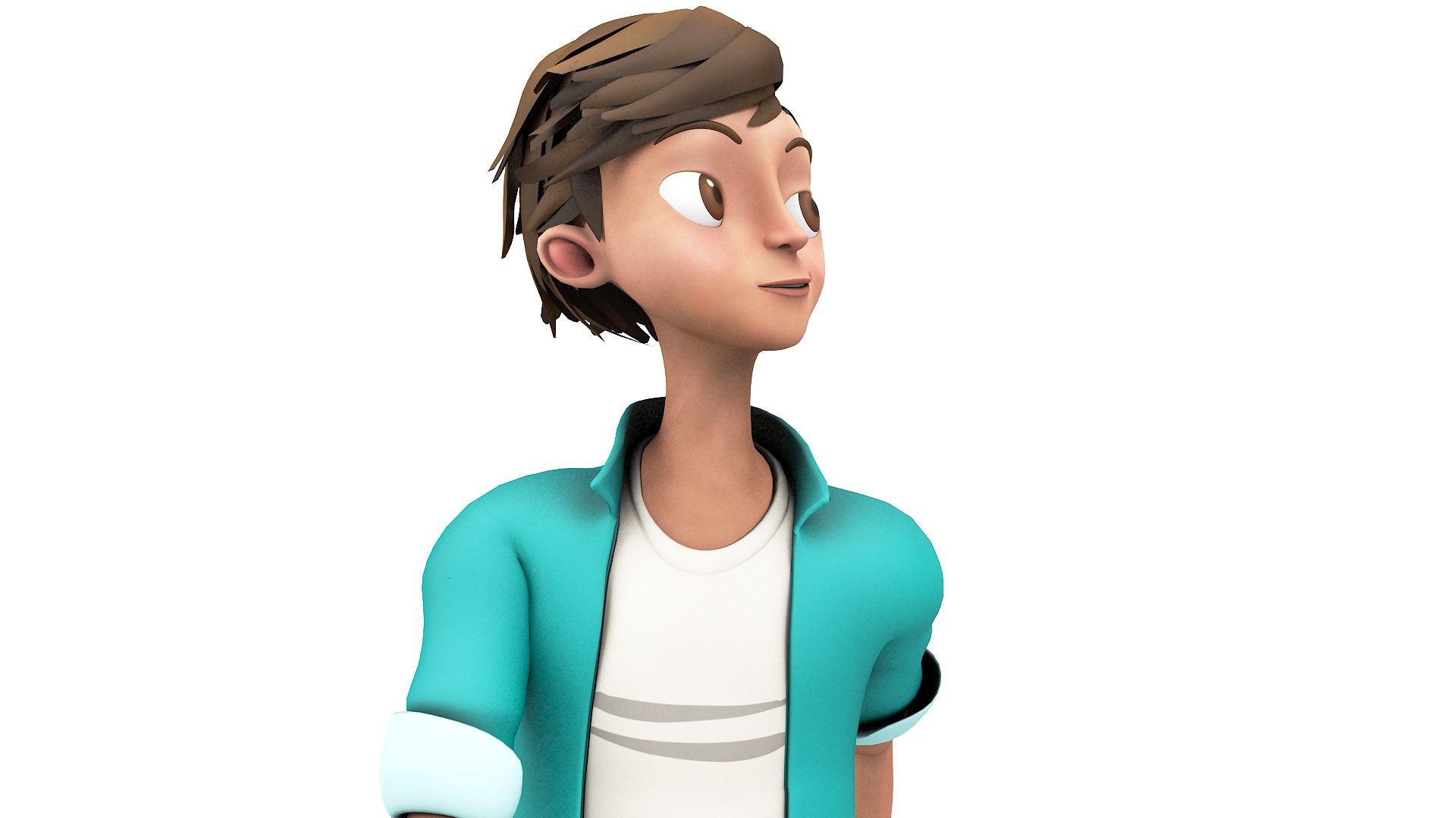 3D Lucas Cartoon Boy - TurboSquid 1412561