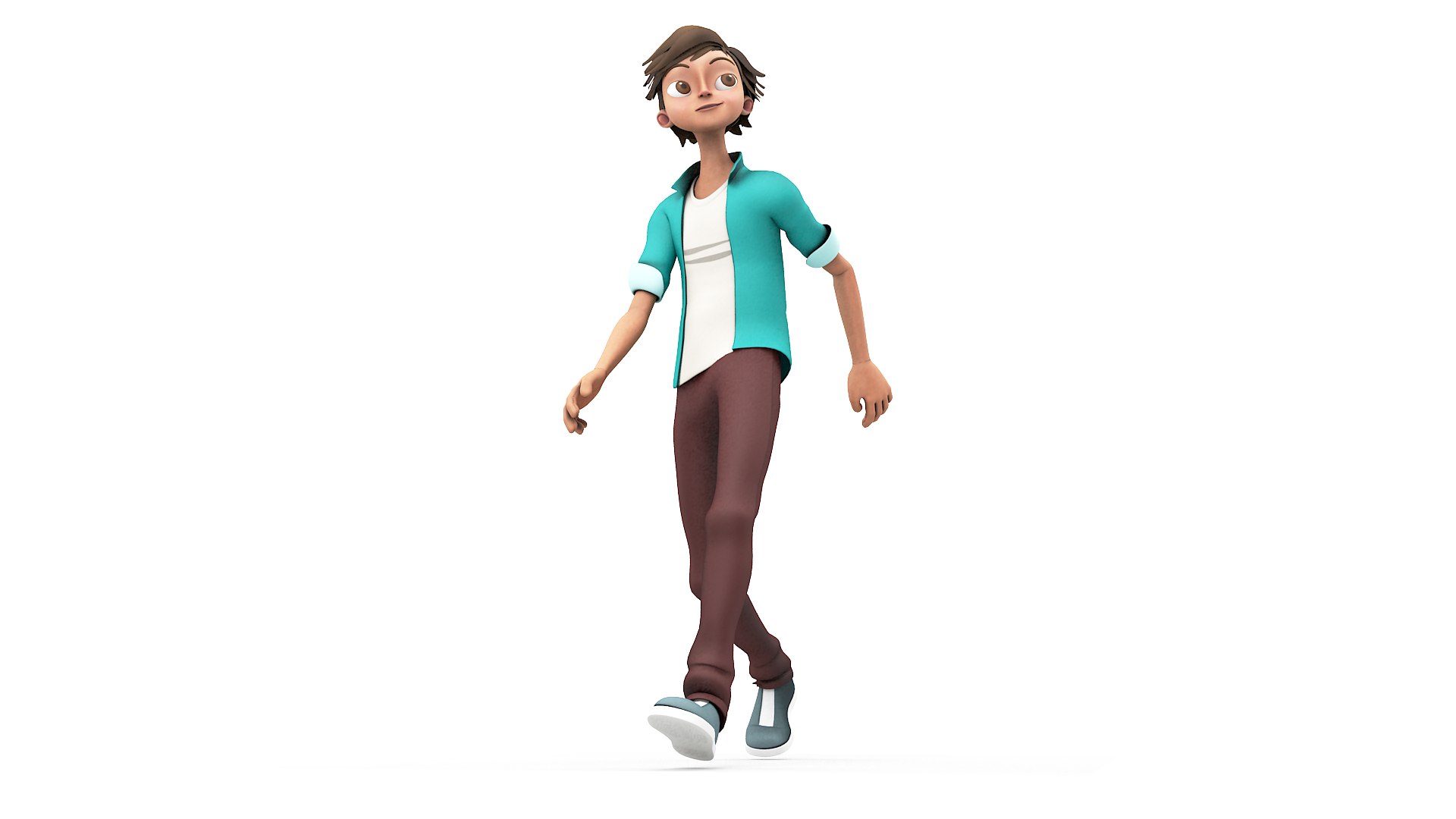 3D Lucas Cartoon Boy - TurboSquid 1412561