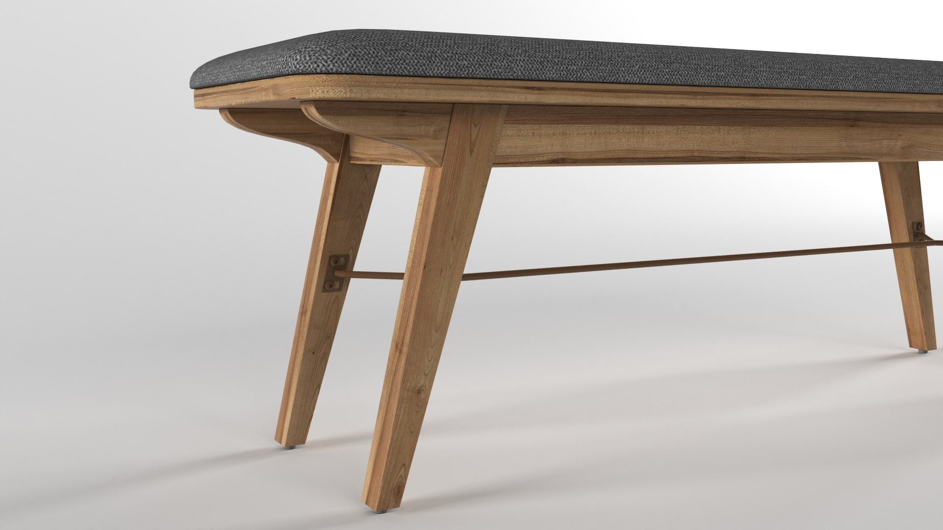 Miles Bench - Castlery 3D Model - TurboSquid 2253399