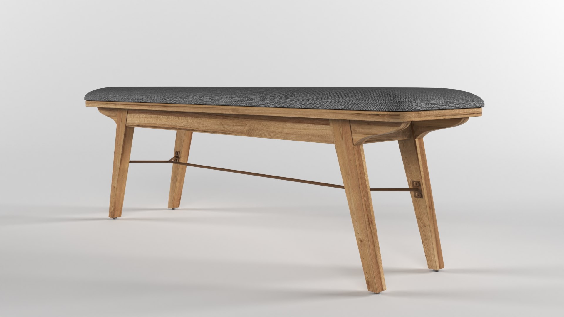Miles Bench - Castlery 3D Model - TurboSquid 2253399