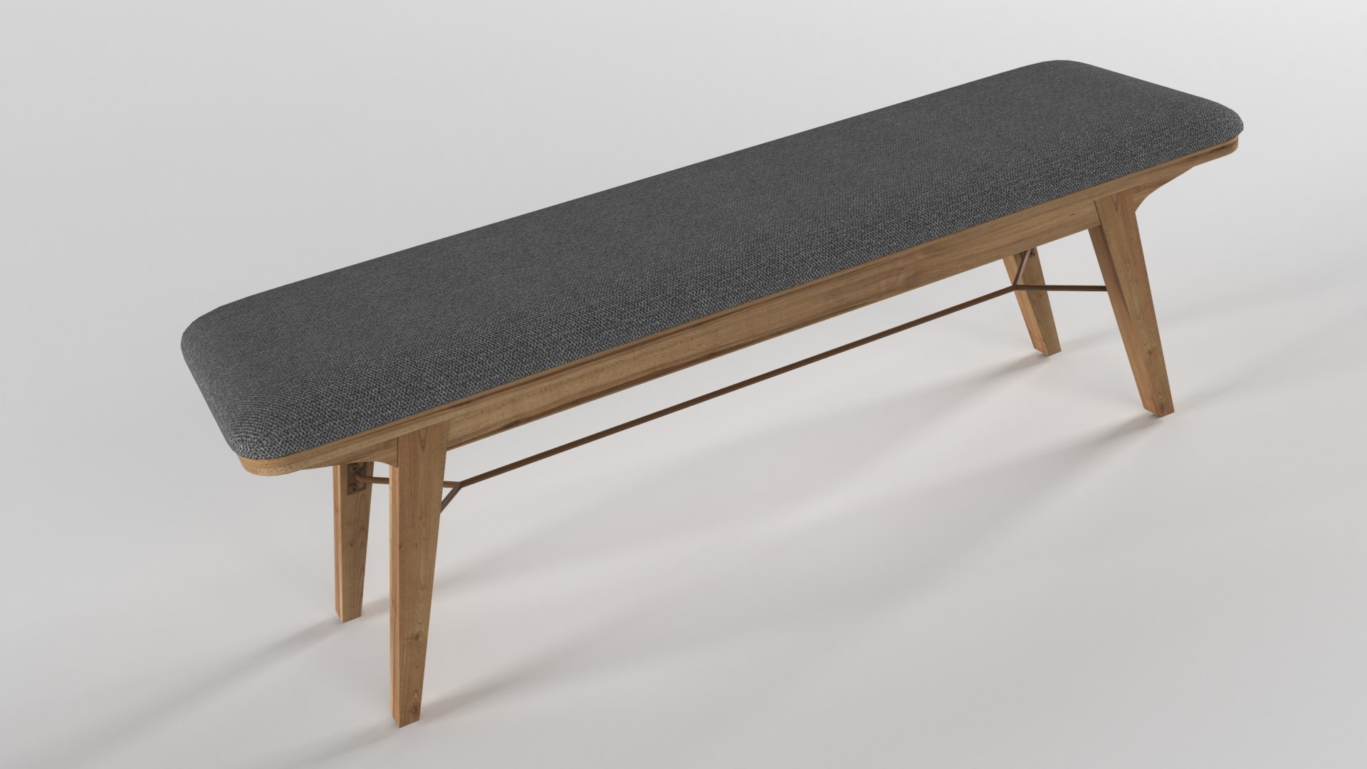 Miles Bench - Castlery 3D Model - TurboSquid 2253399