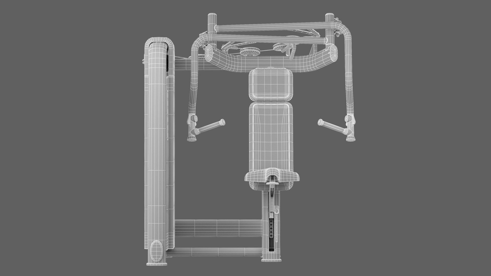 Technogym Selection 700 - Chest Press Model - TurboSquid 2232430