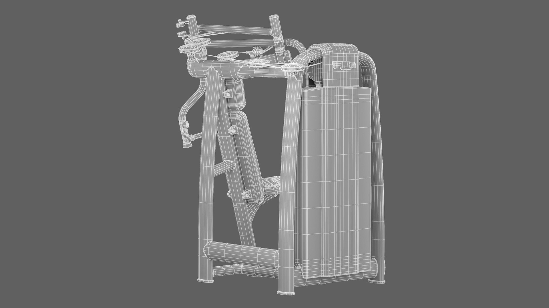 Technogym Selection 700 - Chest Press Model - TurboSquid 2232430