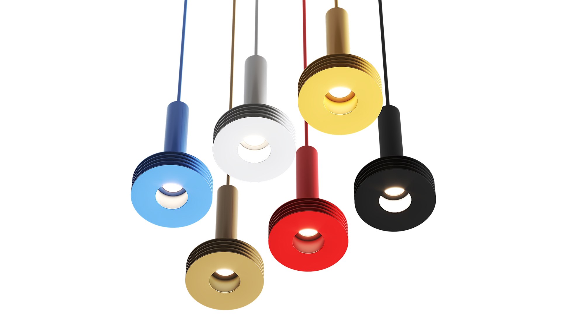 3D Sprinkle Zero Pendant Lamp - TurboSquid 2107984