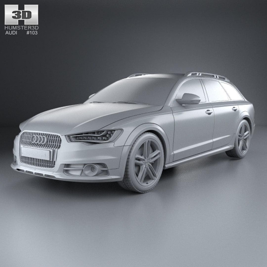 3D Audi A6 C7 Model - TurboSquid 1237473