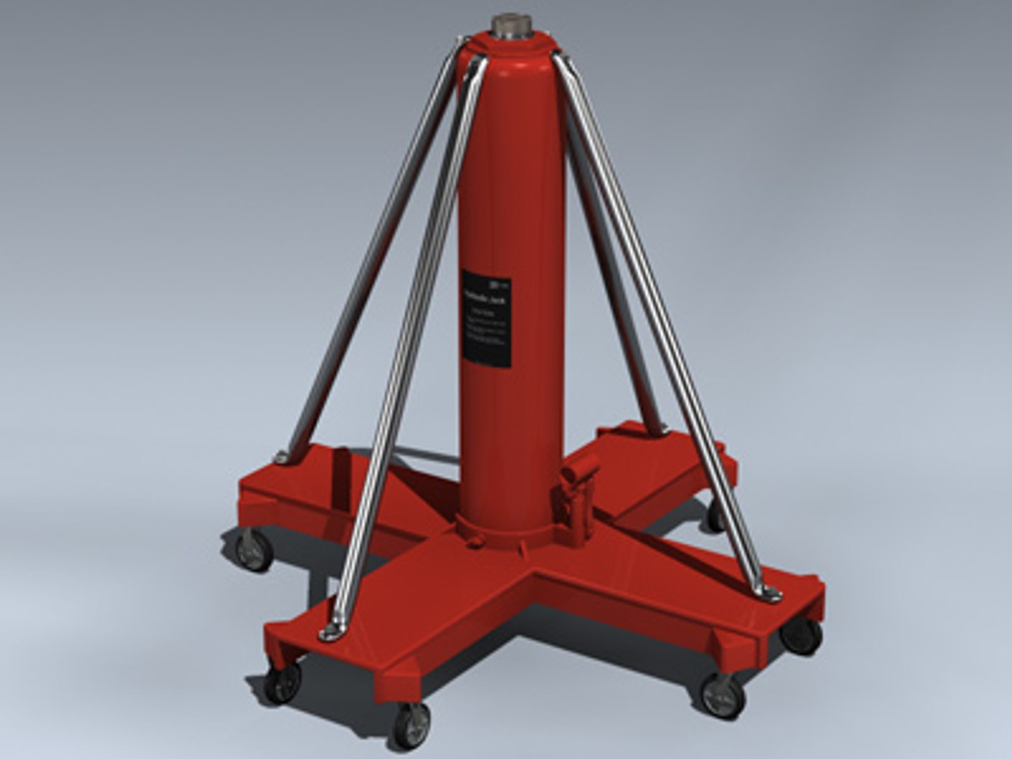 Aircraft Jack 3d Model