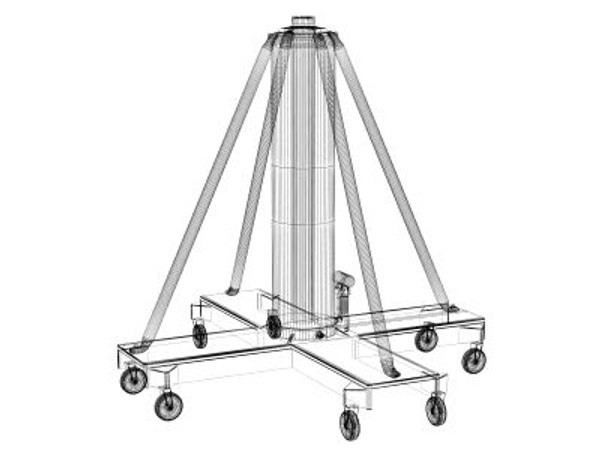 aircraft jack 3d model