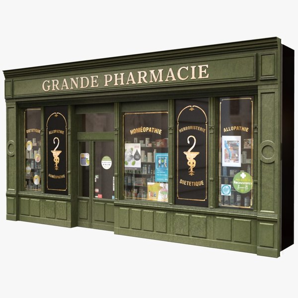 3D Pharmacy Models | TurboSquid