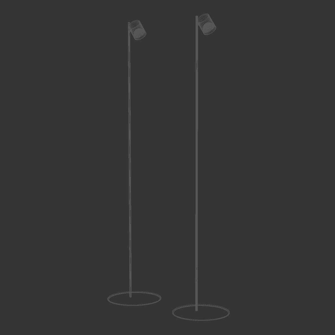 3D Floor Lamp Oty Light Pop 12 Polifemo Pf3 - TurboSquid 2255295
