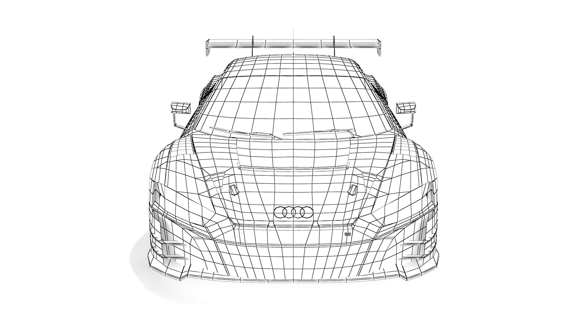Audi R8 LMS GT3 Sport Italia model - TurboSquid 1870460