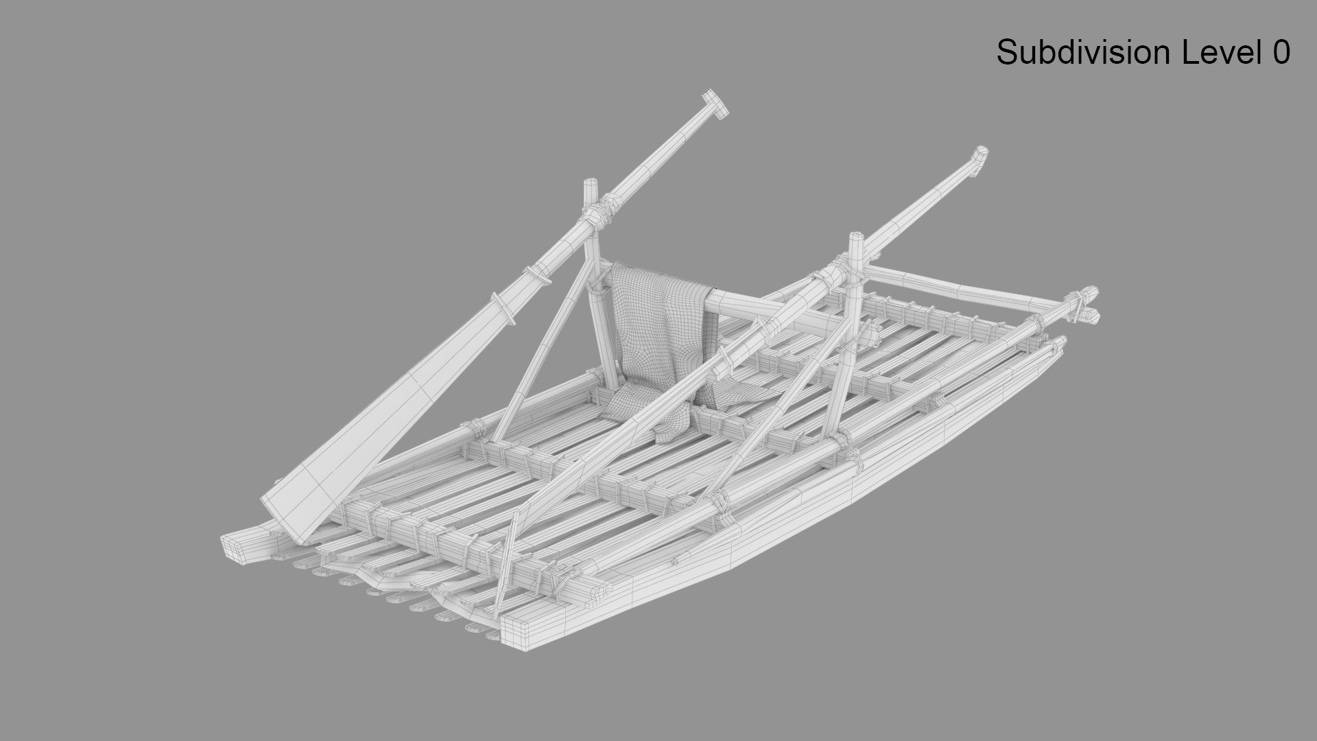 Raft 3D Model - TurboSquid 2058871
