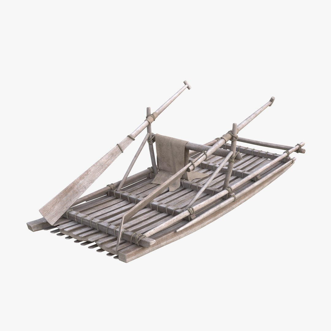 Raft 3D model - TurboSquid 2058871