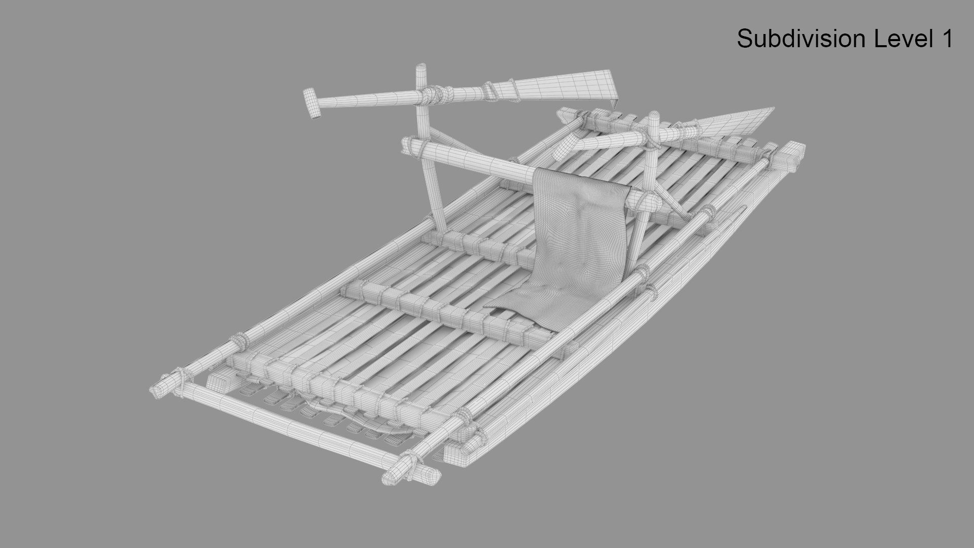 Raft 3D Model - TurboSquid 2058871