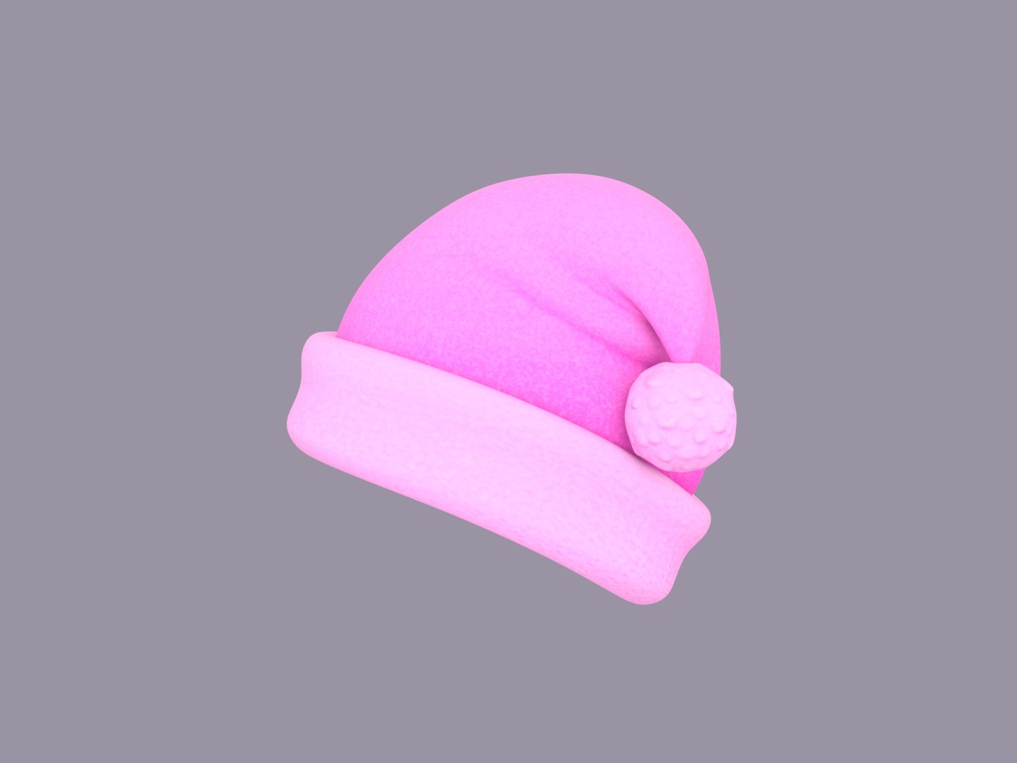 Hat054 Pink Nightcap 3D Model - TurboSquid 2337674