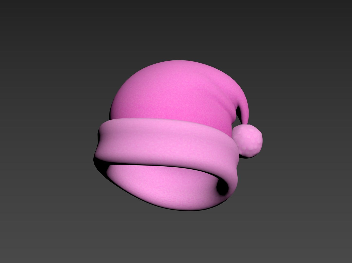 Hat054 Pink Nightcap 3D Model - TurboSquid 2337674