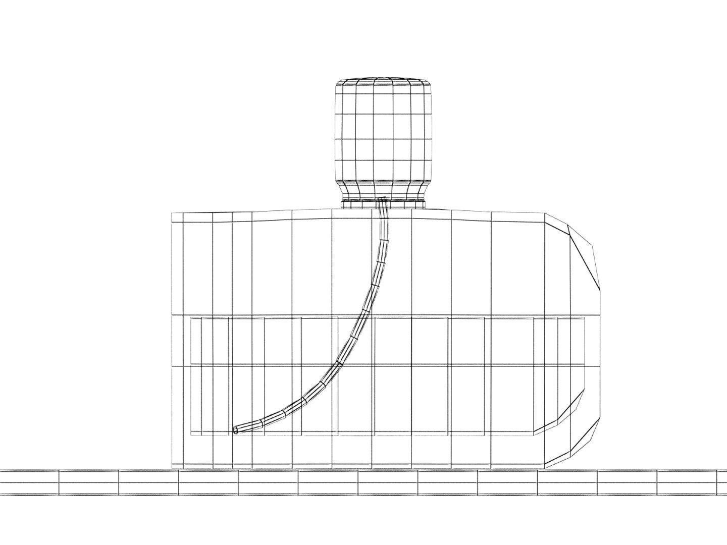 Fragrance Flakon 3d Model