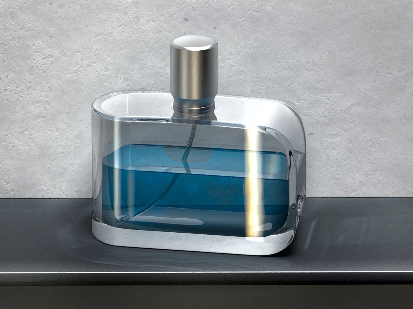 Fragrance Flakon 3d Model