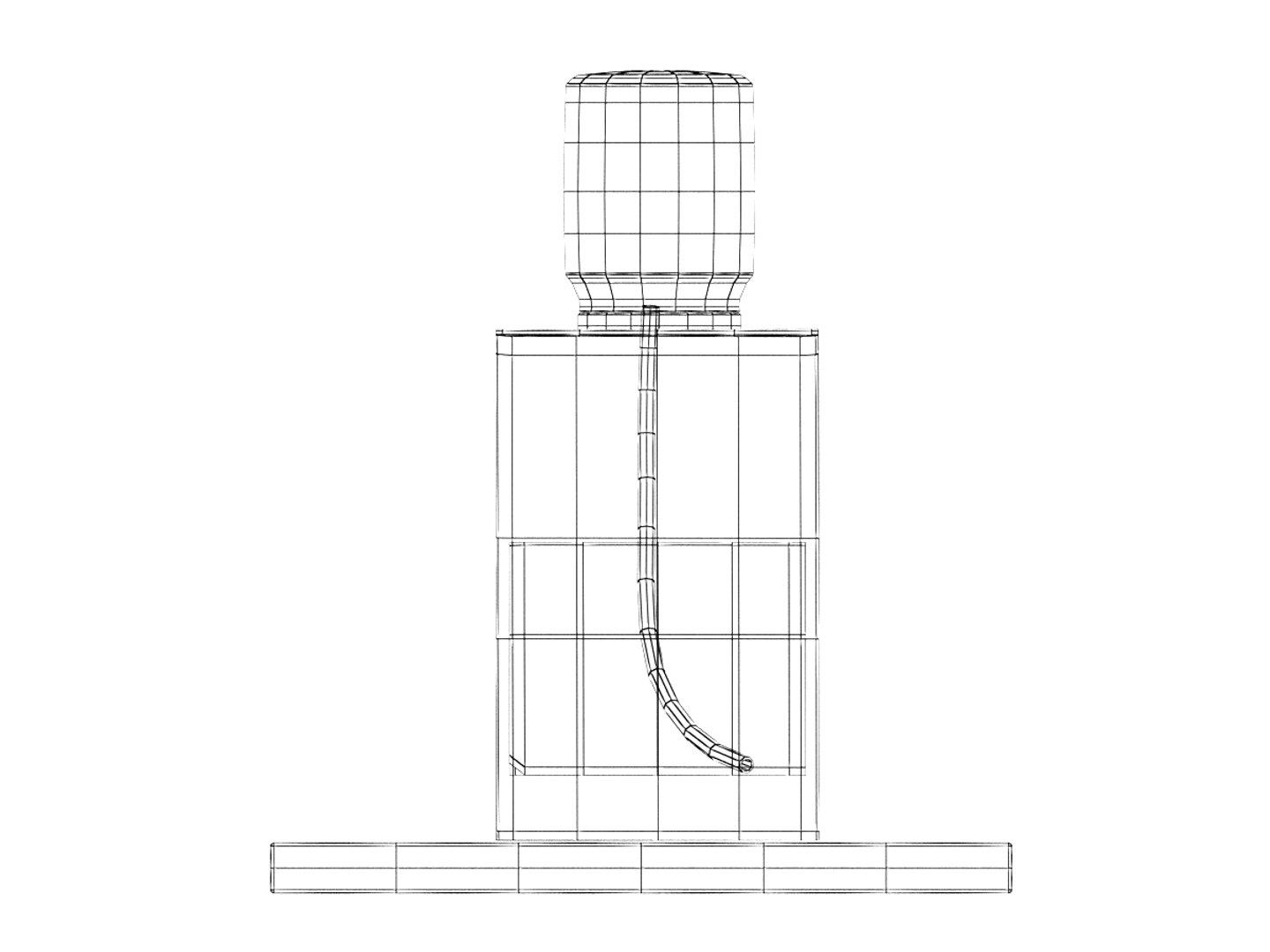 Fragrance Flakon 3d Model