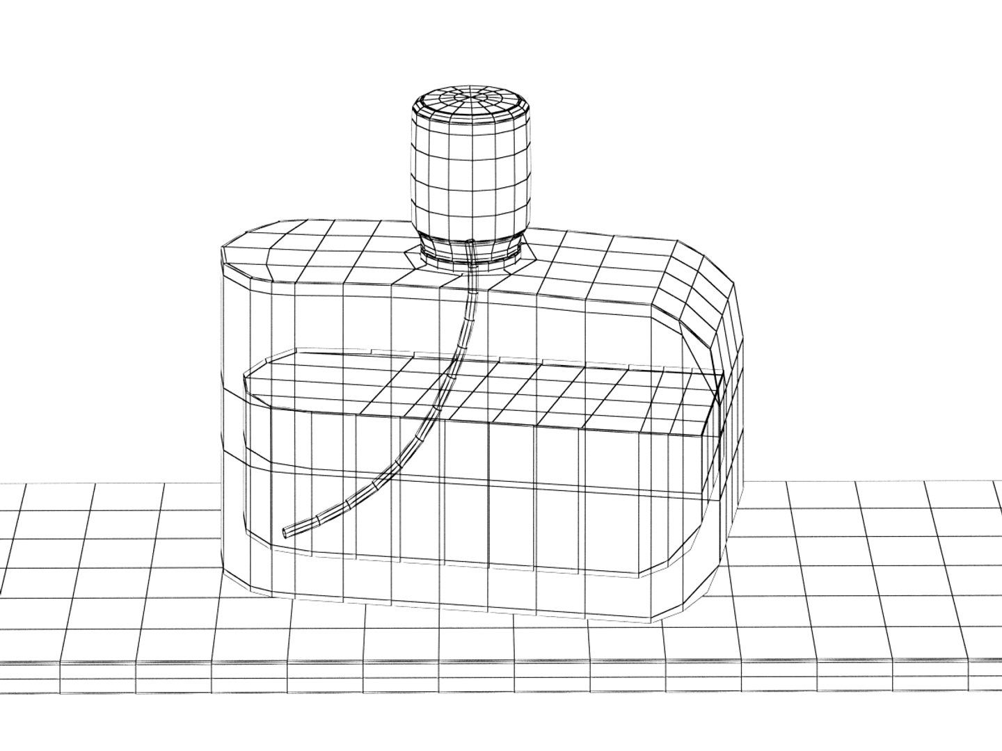 Fragrance Flakon 3d Model