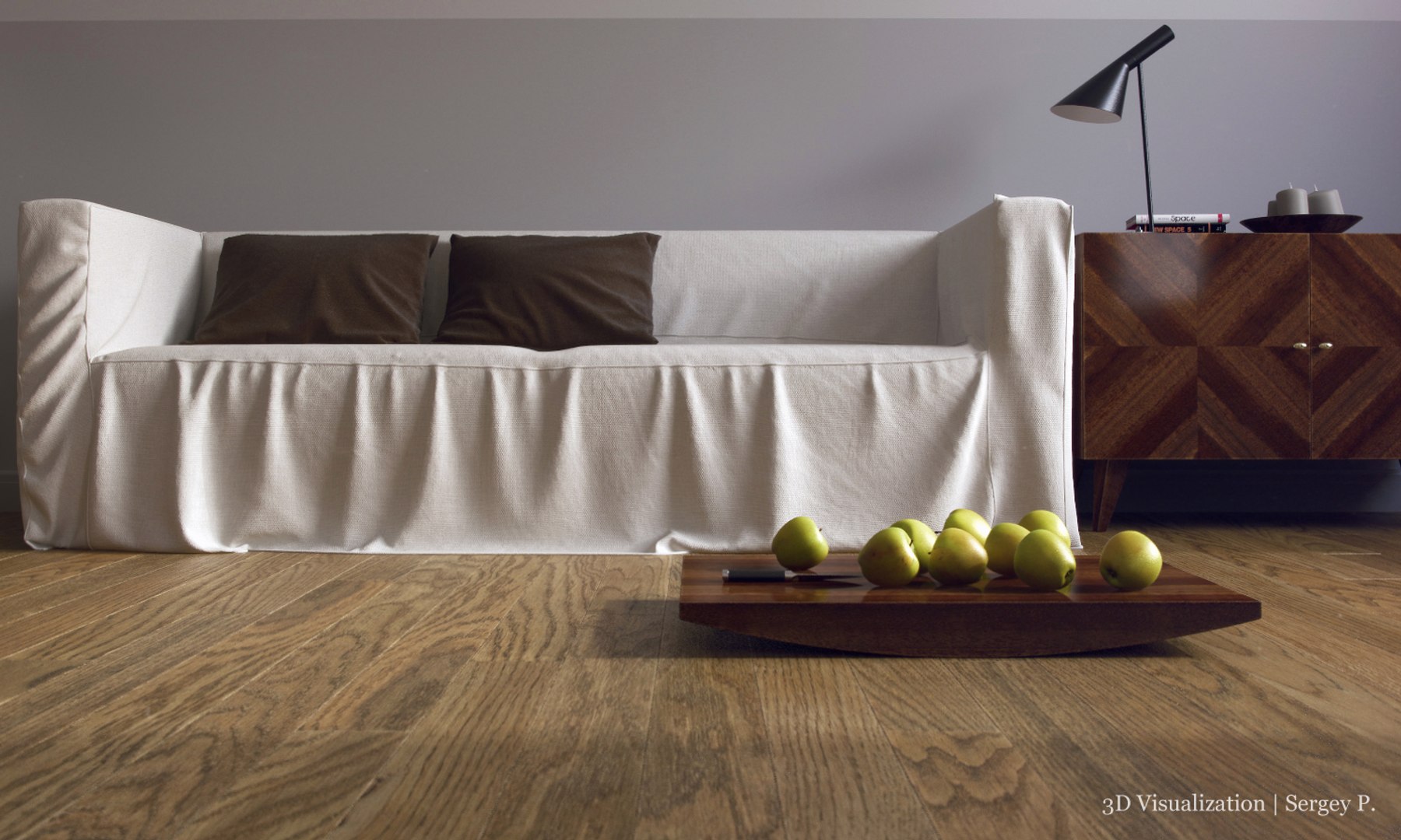 Realistic Cover Sofa 3d Max