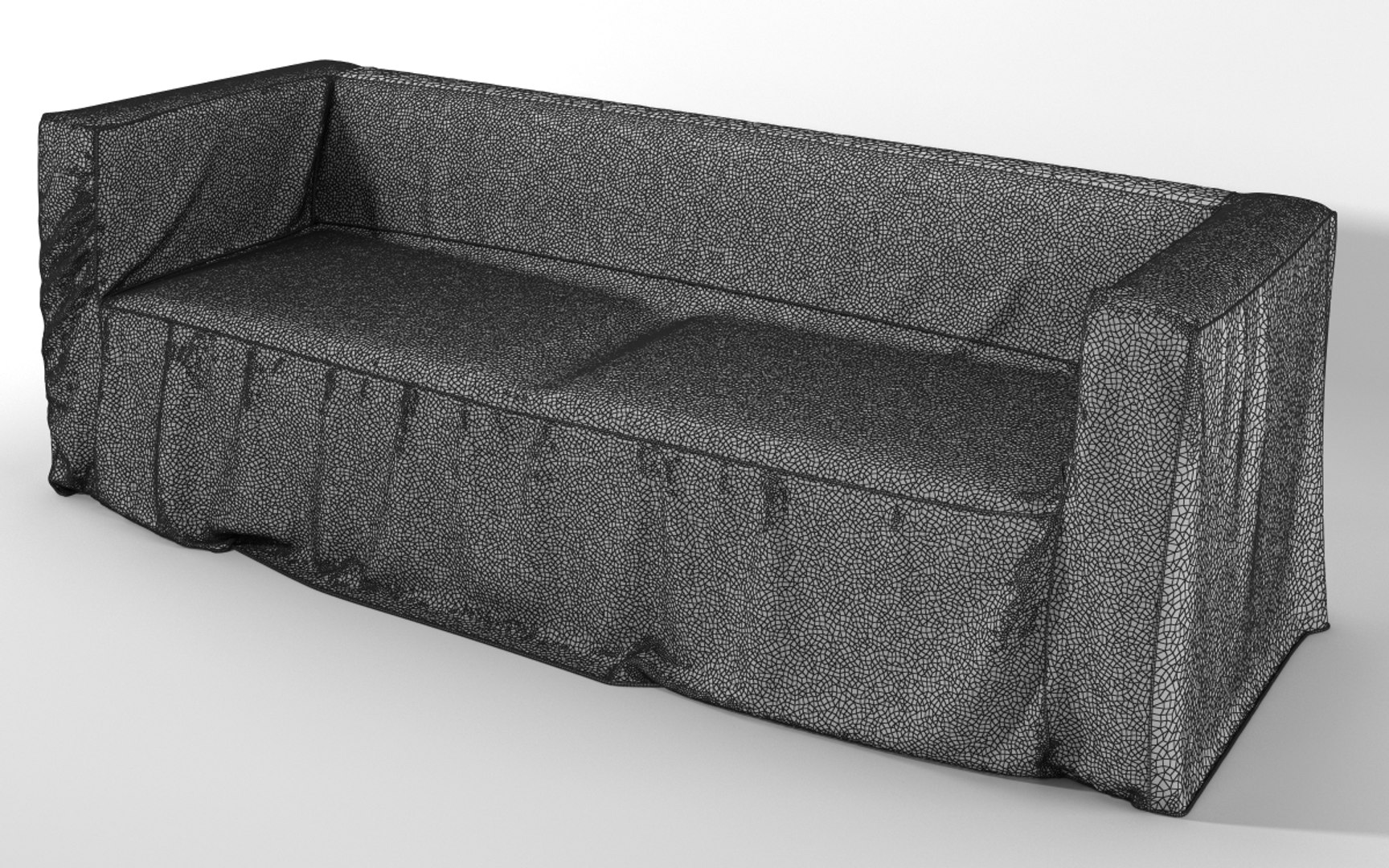 Realistic Cover Sofa 3d Max