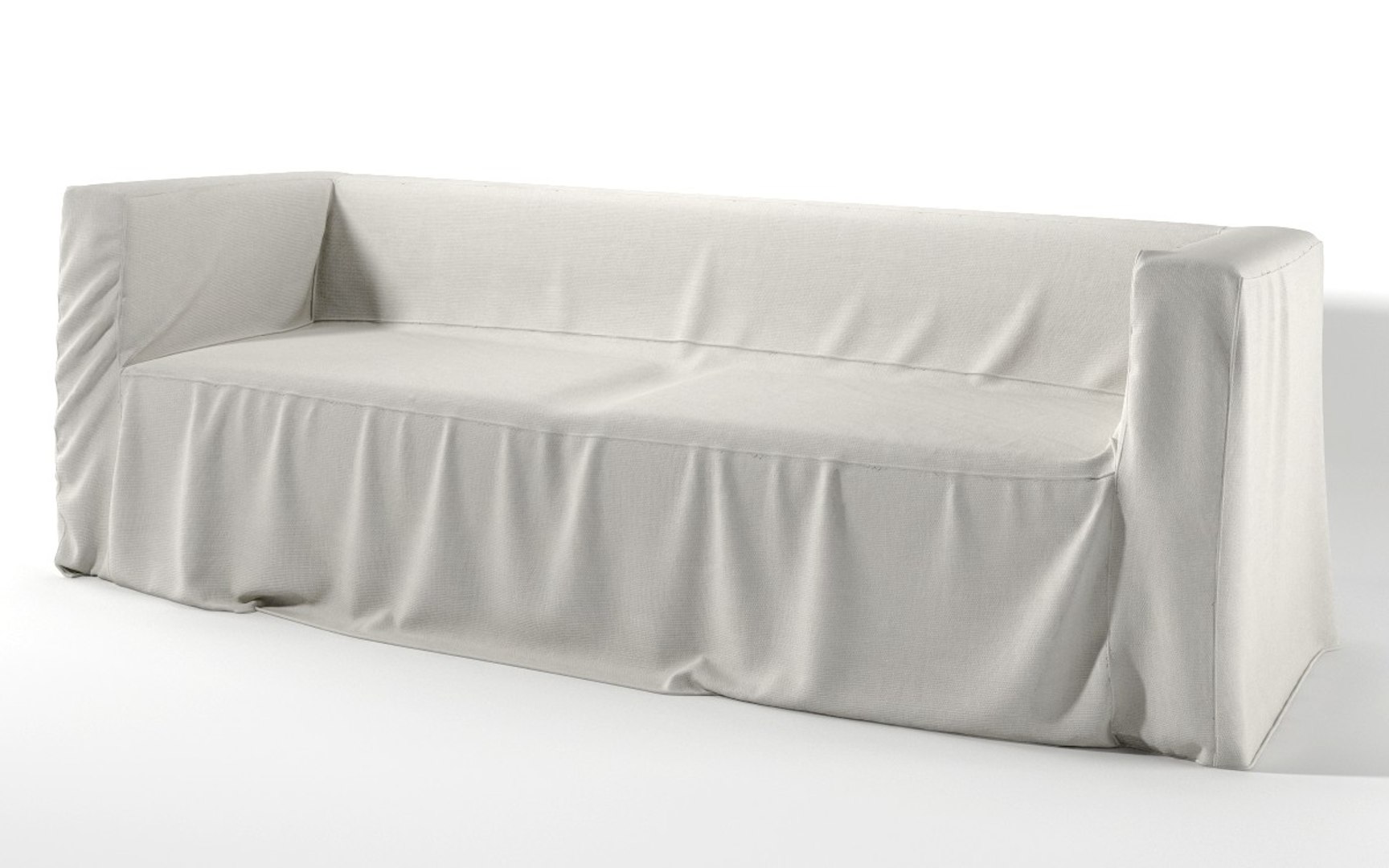 Realistic Cover Sofa 3d Max