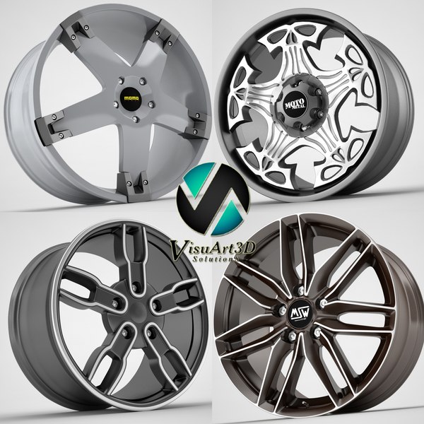 3d exclusive rims model
